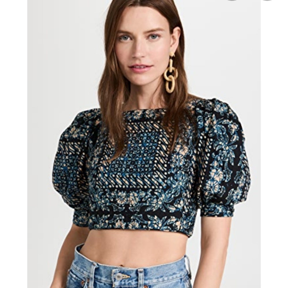 Ulla Johnson Puffed Sleeves, Square Neck, Elbow Lengt… - Gem